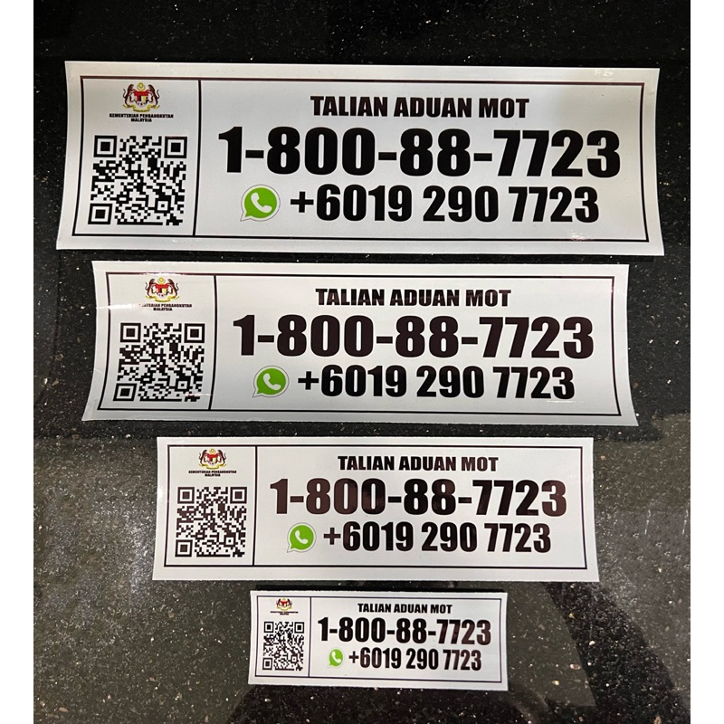 TALIAN ADUAN MOT, HOTLINE MOT, APAD, NEW SPAD 1800887723,complain ...