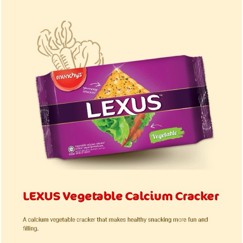 Munchy's Lexus Biscuits /Biskut Assorted 200g | Shopee Malaysia