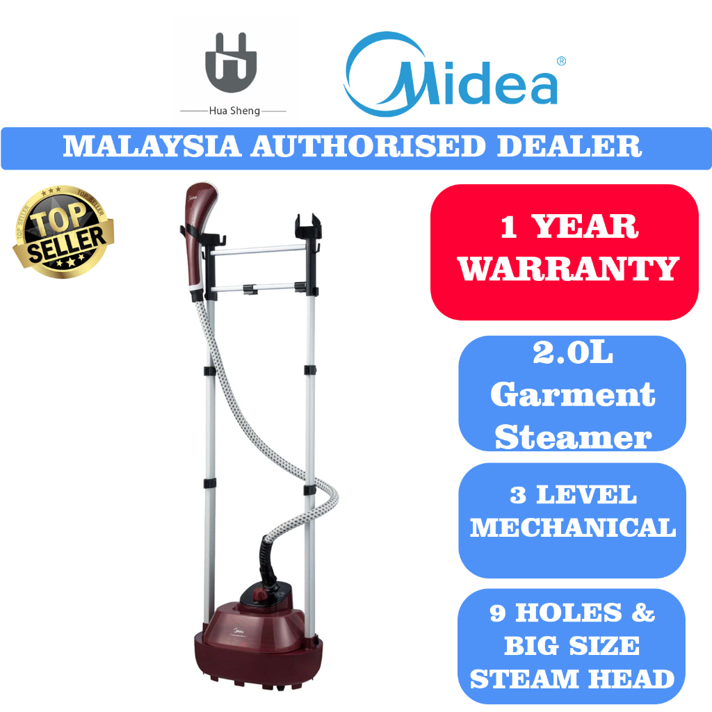 MIDEA GARMRNT STEAMER GS-120D GS-150D 1.5L 2.0L | Shopee Malaysia