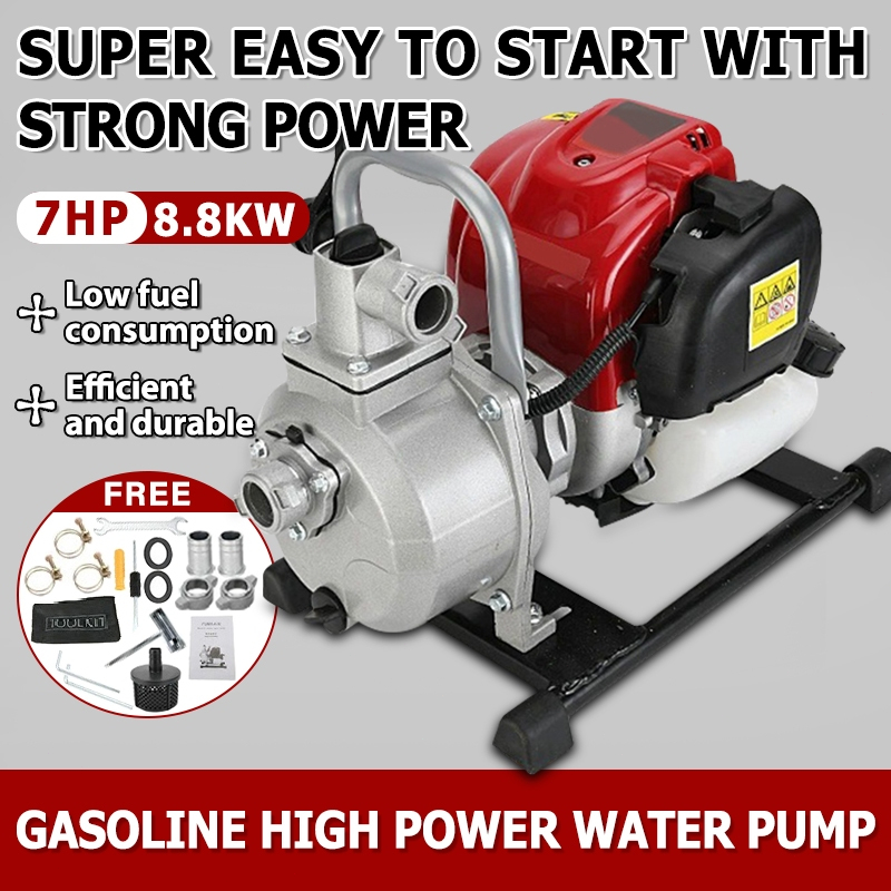 Self Priming Pump 2-Stroke Gasoline Water Pump / Pam Air Mini 2-Stroke ...