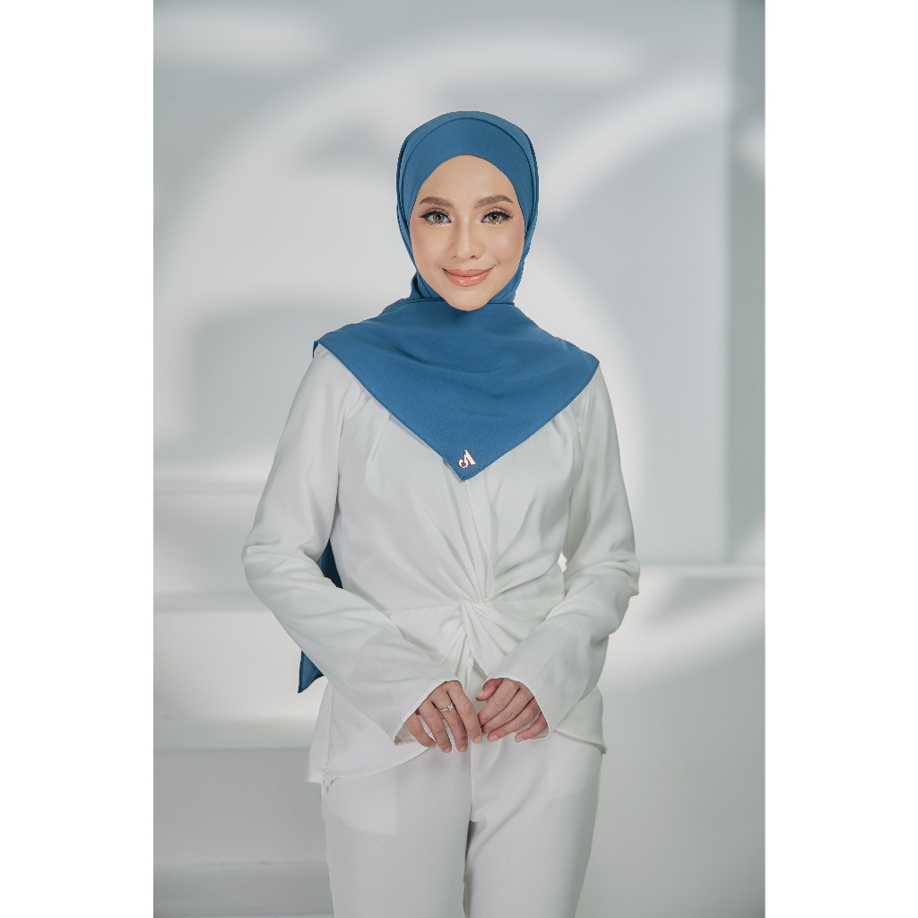 Tudung Shawl Material Moss Crepe Panjang 180 cm Tudung Ayuwan Koleksi ...