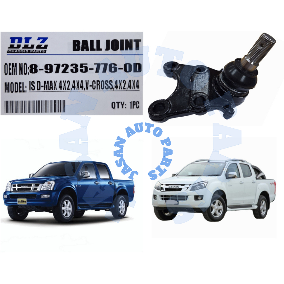 ISUZU D-MAX 4X2,4X4,V-CROSS 4X2,4X4,RT50 LOWER ARM BALL JOINT | Shopee ...