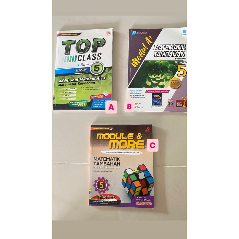 Form 5 KSSM Additional Mathematics/Matematik Tambahan DWIBAHASA with ...