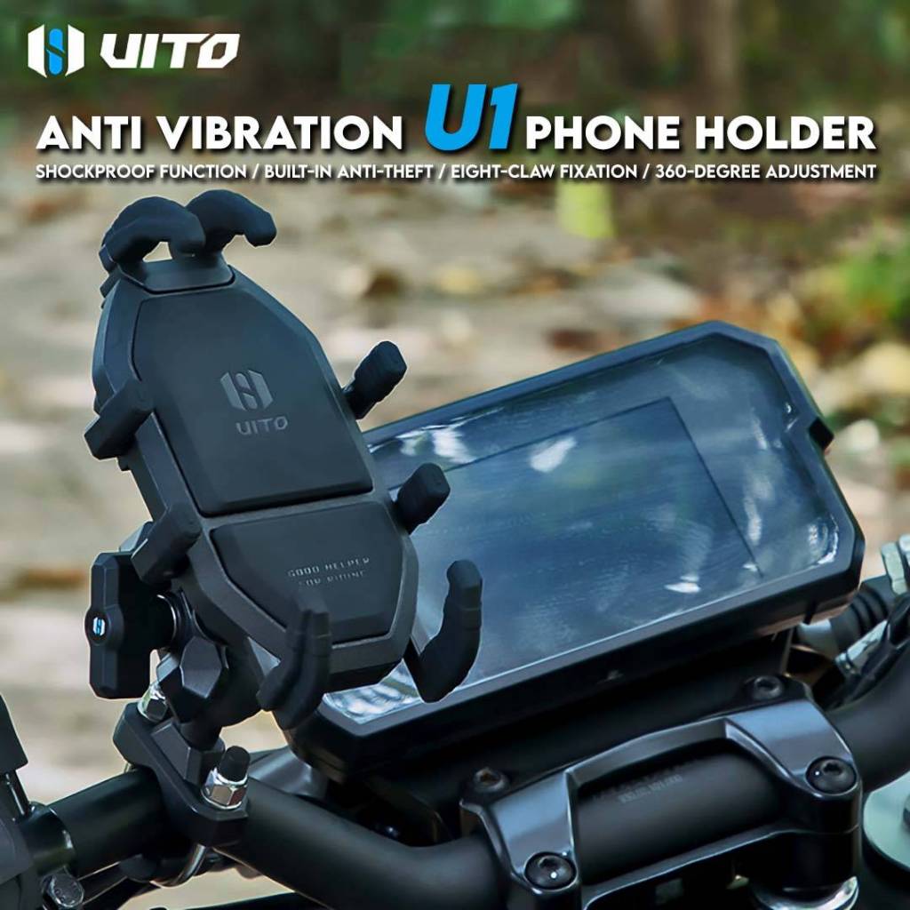 HIGH QUALITY ORIGINAL U1 PHONE HOLDER ANTI VIBRATION - IKAT SIDE MIRROR ...