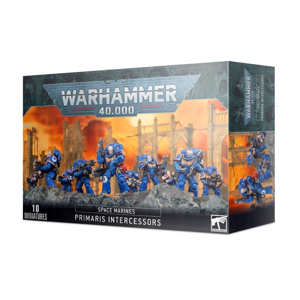 WARHAMMER 40K Space Marines Primaris Intercessors 48-75 | Shopee Malaysia