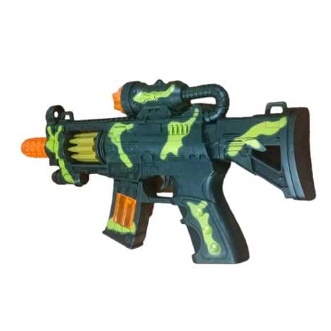 Army Style Toy Machine Gun For Kids With Music And Lights | Shopee Malaysia