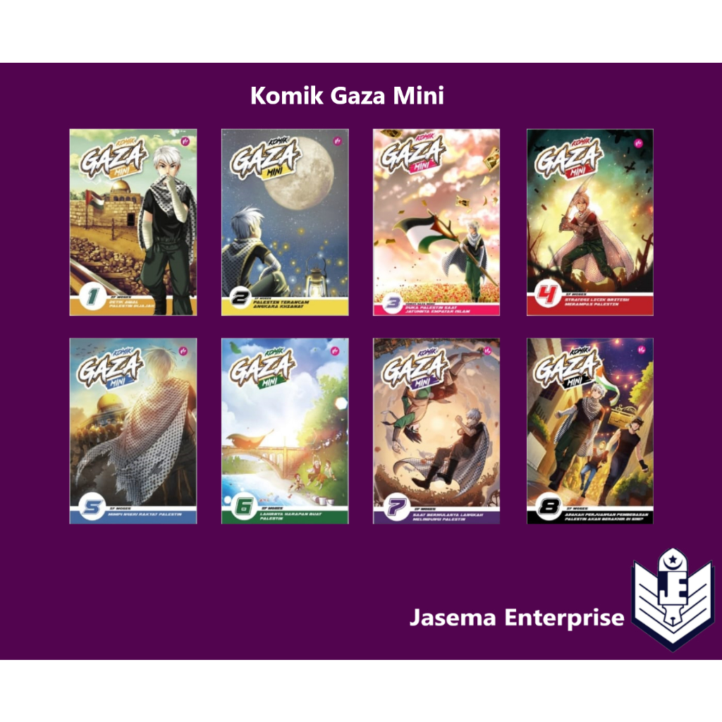 Komik Gaza Mini dan Palestin Buku 1.2.3.4.5.6.7.8.9.10 | Shopee Malaysia