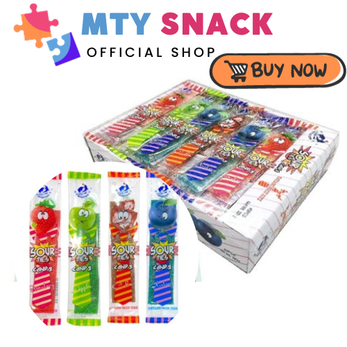 [911] Twinfish Sour Ties Chewy Candy 8gm x 40's | Shopee Malaysia