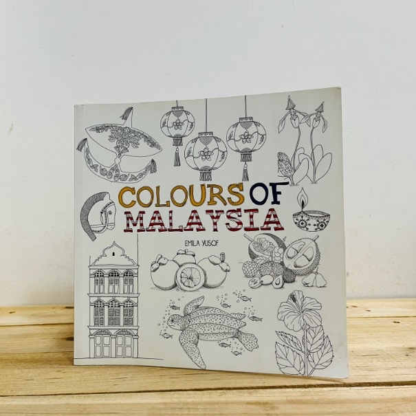 Colours of Malaysia Colouring Book (Preloved) | Shopee Malaysia