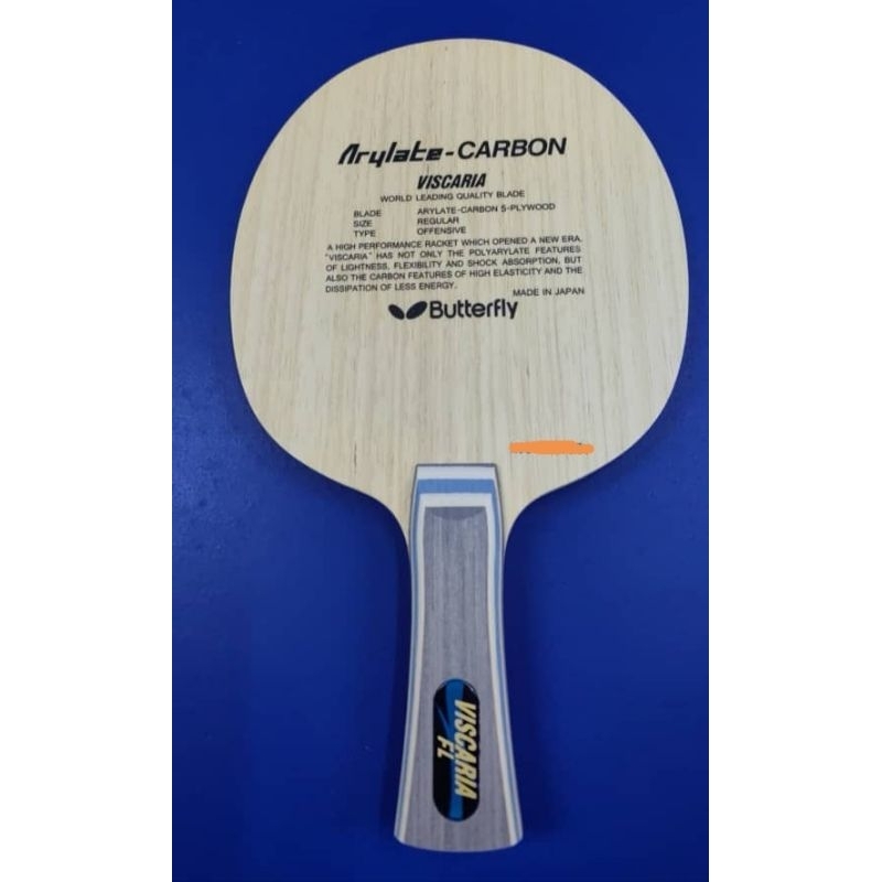 VISCARIA table tennis blade / racket Butterfly Viscaria FL / ST / CS Original Malaysia | Shopee ...
