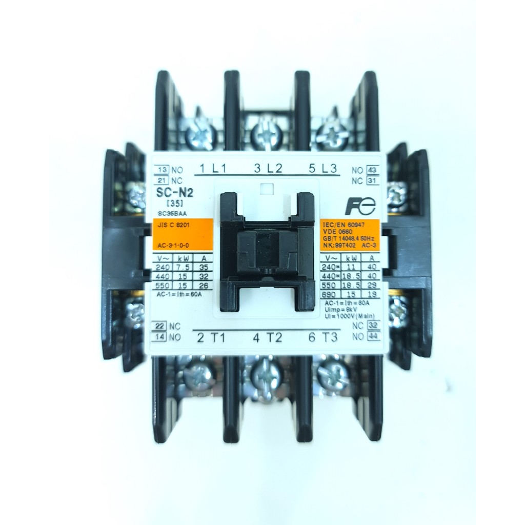 Fuji SC-N2 Magnetic Contactor 40A 240VAC [100% Original Japan] | Shopee Malaysia