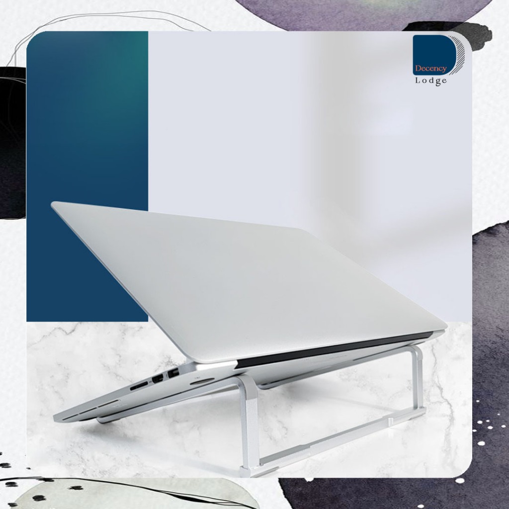 FOLDABLE LAPTOP SUPPORT UP TO 17" LAPTOP HOLDER ALUMINIUM ALLOY LAPTOP ...