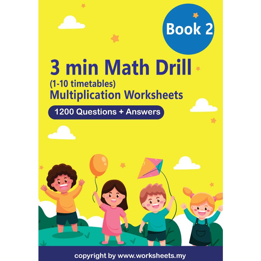 Igcse Math Worksheets Book 2 3 Min Math Drill Multiplication 1 10 1200 Q A Igcse Maths