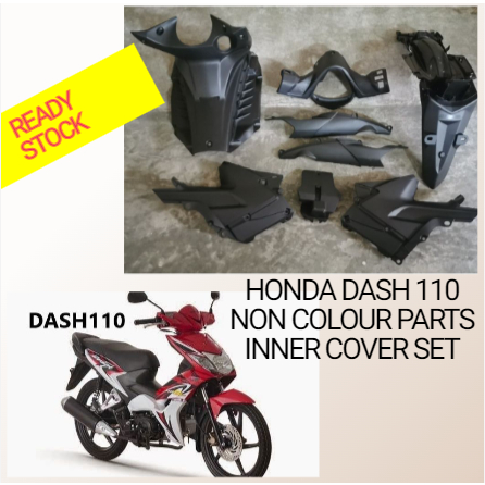HONDA DASH 110 V1 INNER BODY COVER SET NON COLOUR PARTS HLD WAVE DASH 110 V1 INNER COVERSET ...