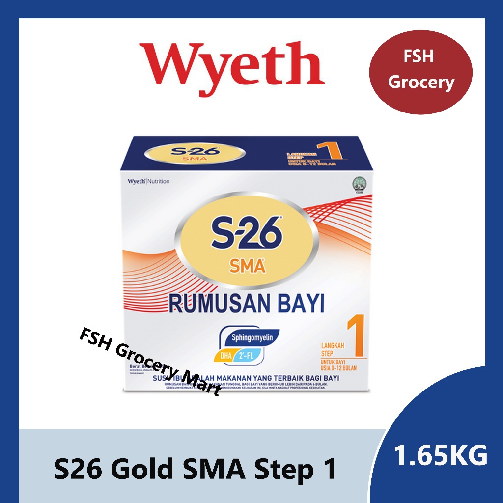 S26 GOLD SMA Step 1 1.65KG (Wyeth) | Shopee Malaysia