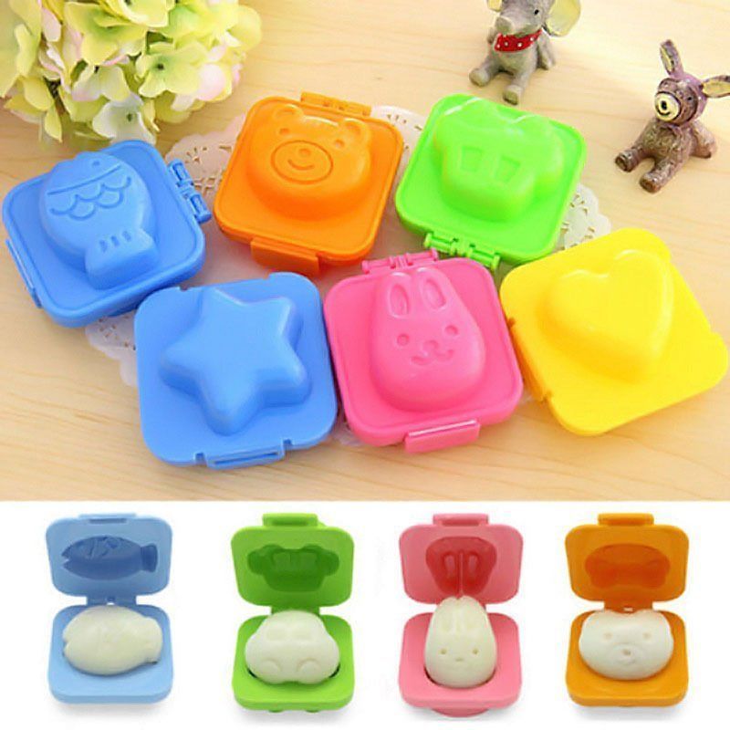 Cute Cartoon Boiled Egg Mould Sushi Rice Mold Cookies Pastry Kids Bento ...