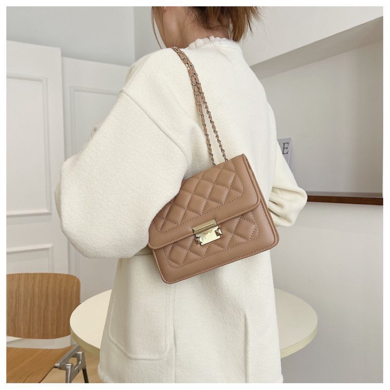 8059 PU Sling Bag Perempuan Handbag Beg Tangan Wanita women Shoulder ...