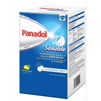 Panadol Soluble Lemon Flavour 120's Effervescent Tablets | Shopee Malaysia