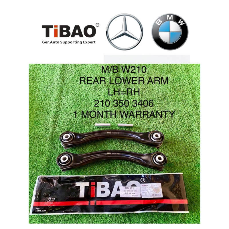 (TiBAO) BENZ W210 W124 W203 REAR CONTROL ARM CURVE (PRICE FOR 1 PCS ...