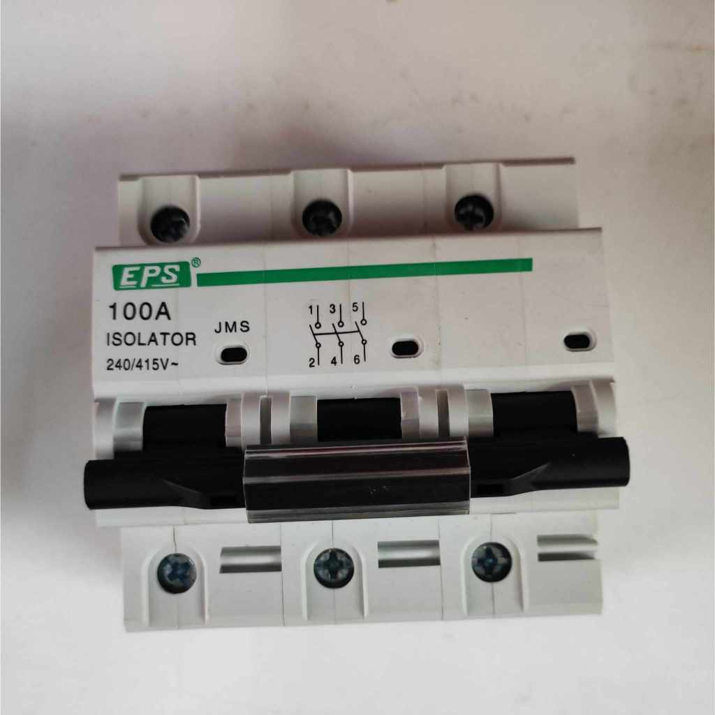 EPS ISOLATOR 32A 40A 63A 100A 2POLE 3POLE MAIN SWITCH CIRCUIT BREAKER ...