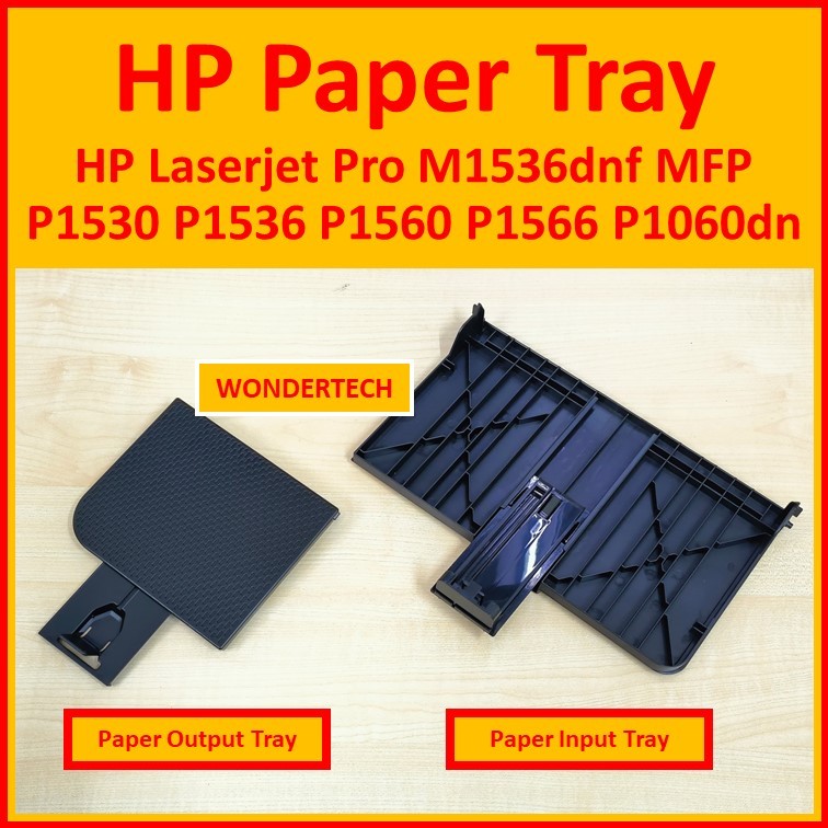 HP Laserjet Pro M1536dnf Input Output Paper Tray MFP 1536 P1530 P1536 ...