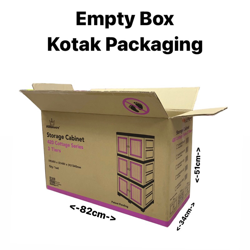 Used Bigbox Big Carton Box Packaging Box Packing Box Paper Boxes Kotak ...