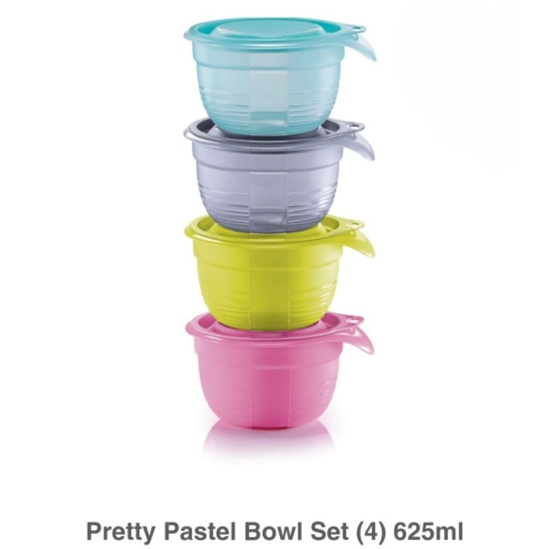 TUPPERWARE Pretty Pastel 650ml(1 or 4 Pcs) | Shopee Malaysia
