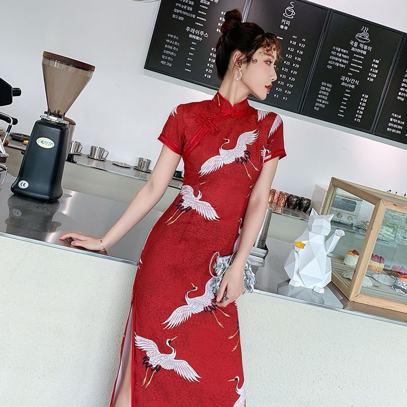 Ready Stock in malaysia *cheongsam for lady* traditional wear cheongsam ...