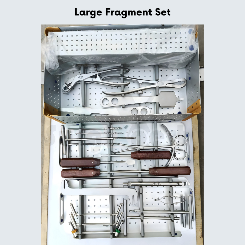 #Orthopedic LCP Large Fragment Locking & Non locking Instruments Set ...