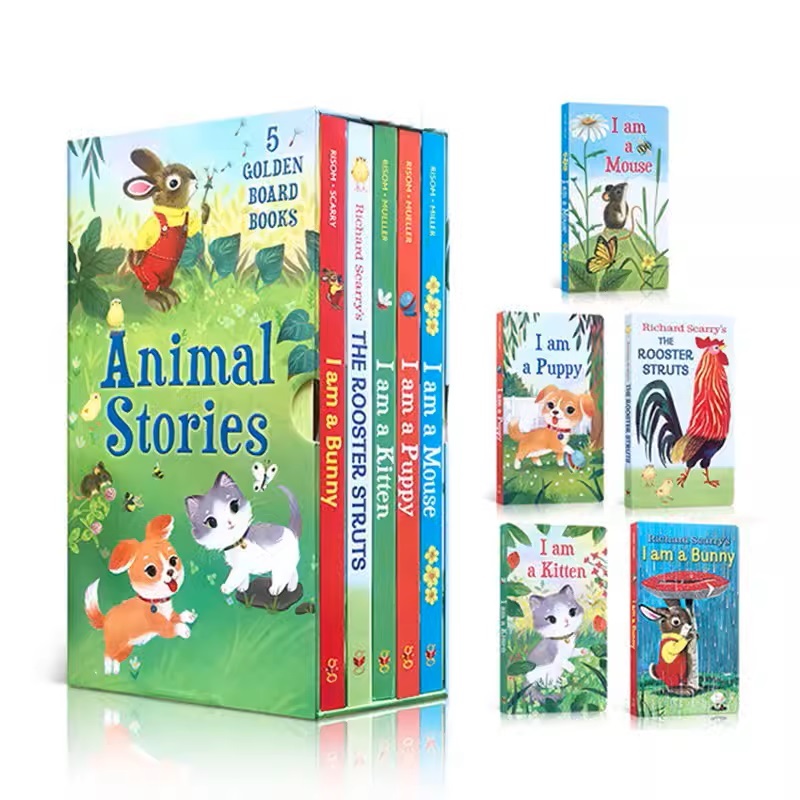 I Am a Bunny | I am a Kitten | I am a Mouse | The Rooster Struts (Board ...