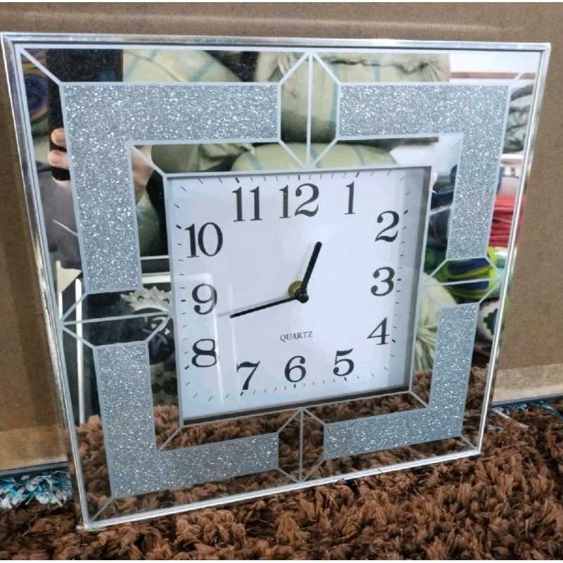 Jam diamond glass crystal New design | Shopee Malaysia