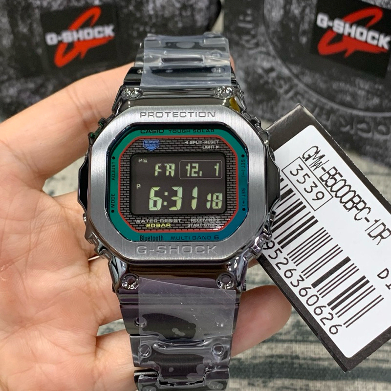 ASIA SET 100% ORIGINAL CASIO G-SHOCK GMW-B5000BPC-1 FULL METAL 40th ...