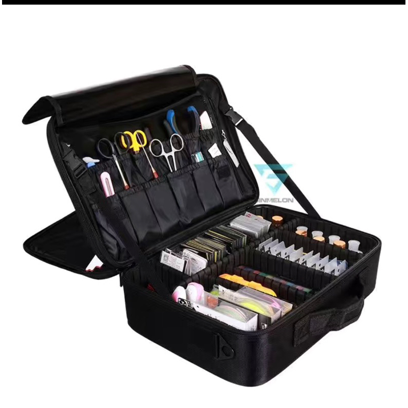Fishing Gear Storage Bag Multifunctional Box Supplies Equipment Toolbox ...