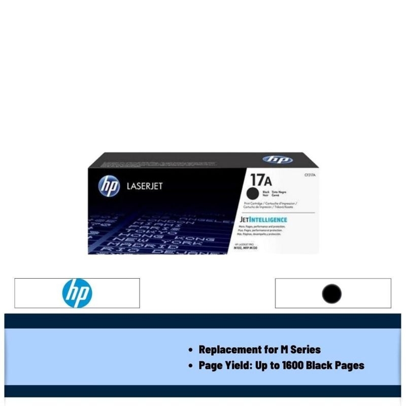 HP 17A Original LaserJet Toner Cartridge | Shopee Malaysia