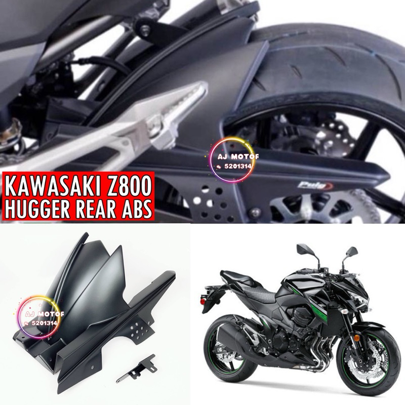 KAWASAKI Z800 2015+ HUGGER REAR [ ABS ] / SPLASH GUARD INNER MUDGUARD ...