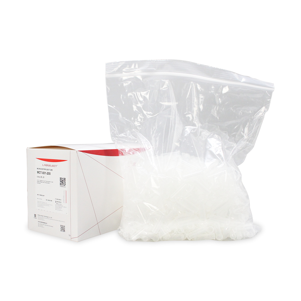 LABSELECT Microcentrifuge Tube 1.5mL 2.0mL Clear Microtubes RNase DNase ...