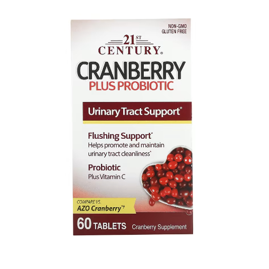 21st Century Cranberry Plus Probiotic 60 Tablets | Shopee Malaysia