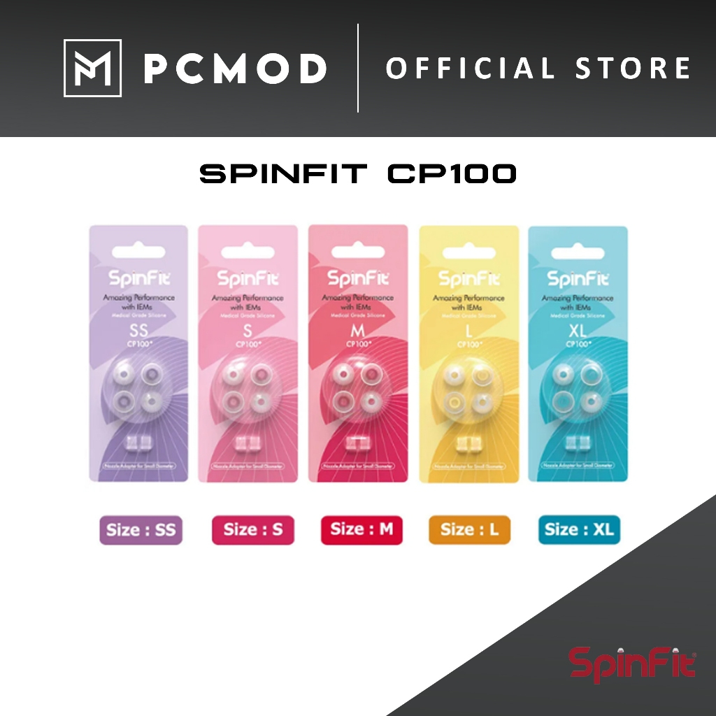 SPINFIT | CP100+ , W1 , OMNI , CP1025 , CP1025+CPA11 | Silicone Soft ...