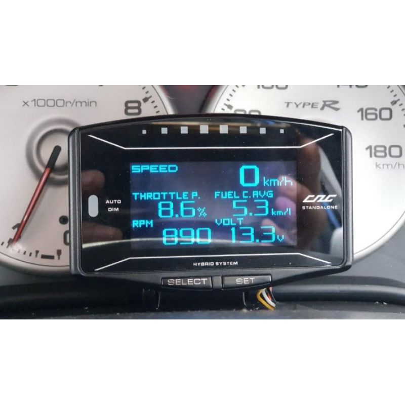 CAG STANDALONE OBD2 METER BLUE COLOUR | Shopee Malaysia