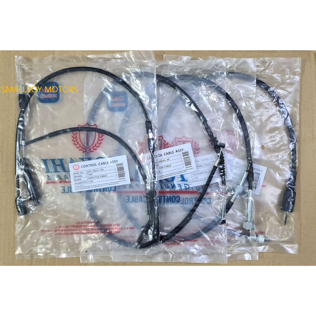 YAMAHA TZM 150 THROTTLE METER CLUTCH TACHOMETER CABLE WAYAR TALI MINYAK ...