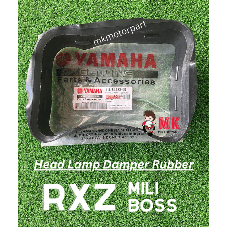 Yamaha RXZ Head Lamp Cover RUBBER / RXZ135 Mili Bosch Boss Head Light ...