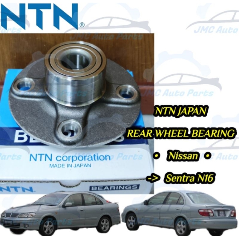 NISSAN SENTRA N16 REAR WHEEL BEARING HUB184-12 ( NO ABS GEAR ) NTN ...