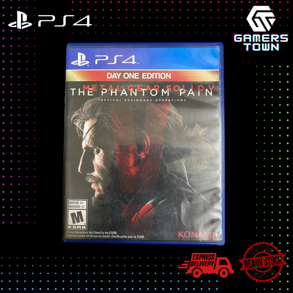 (Ready Stock) Metal Gear Solid V Phantom Pain / MGS5 PS4 Playstation 4 ...