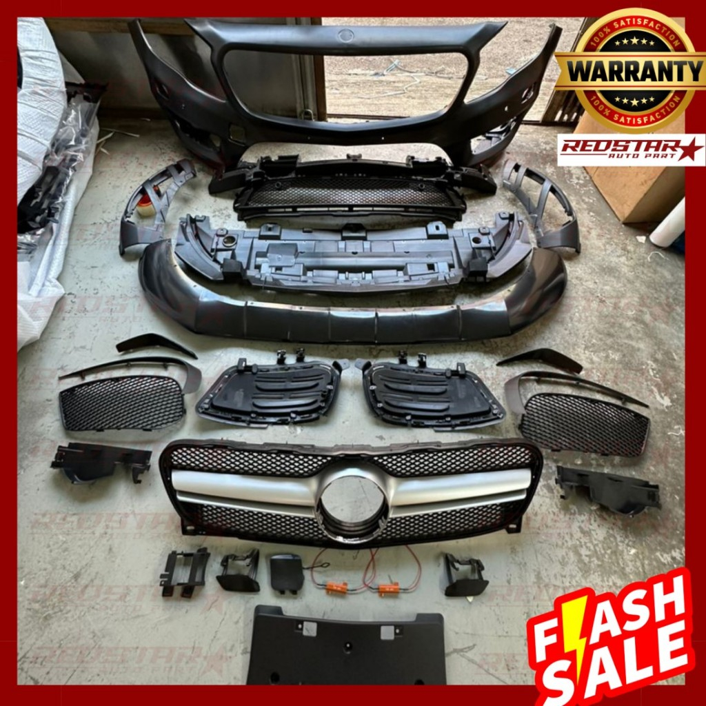 Mercedes W156 AMG FRONT BUMPER SET COMPLETE NEW OEM | Shopee Malaysia