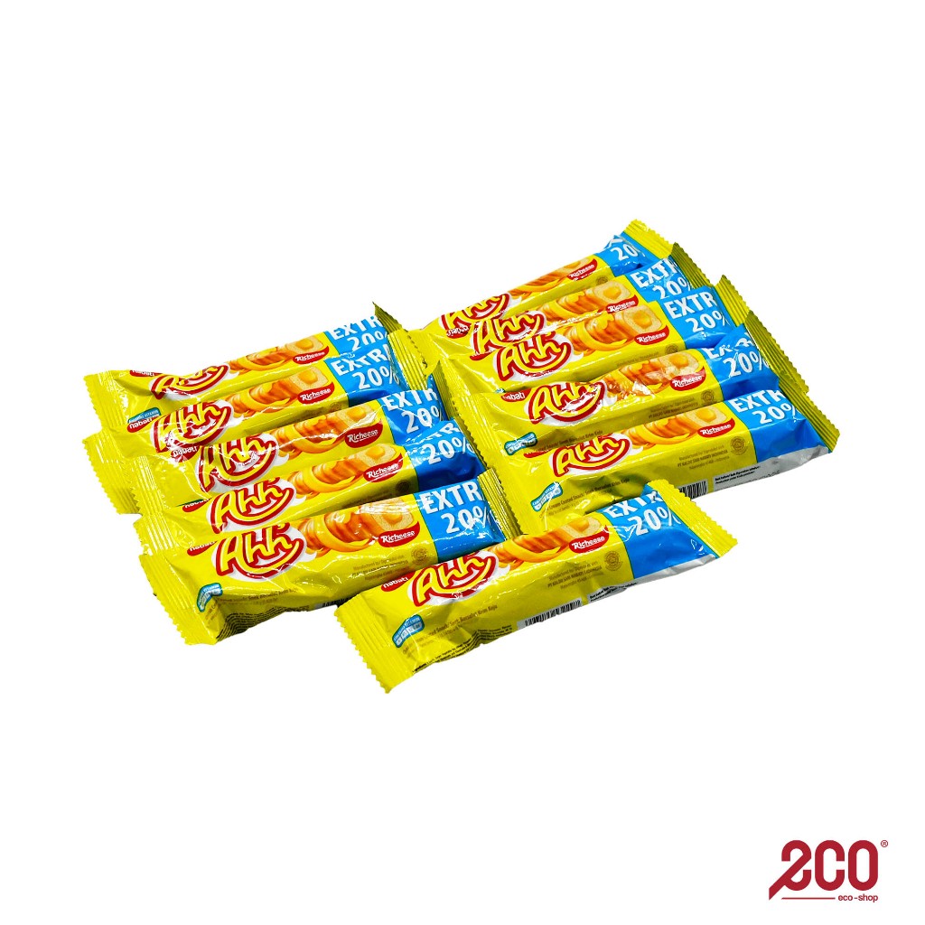 Nabati Ahh Richeese Cheese Cream Snack (11pcs/pack) - AB-L008-T01-01 ...