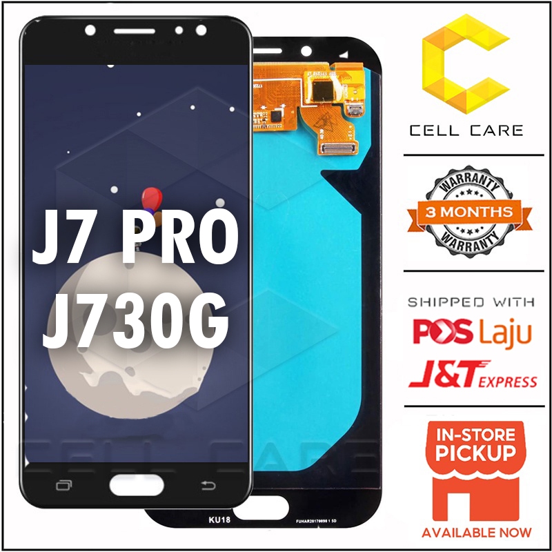 CellCare Refurbished Super Amoled LCD Display Touch Screen Compatible For SAMSUNG J7 PRO J730G ...