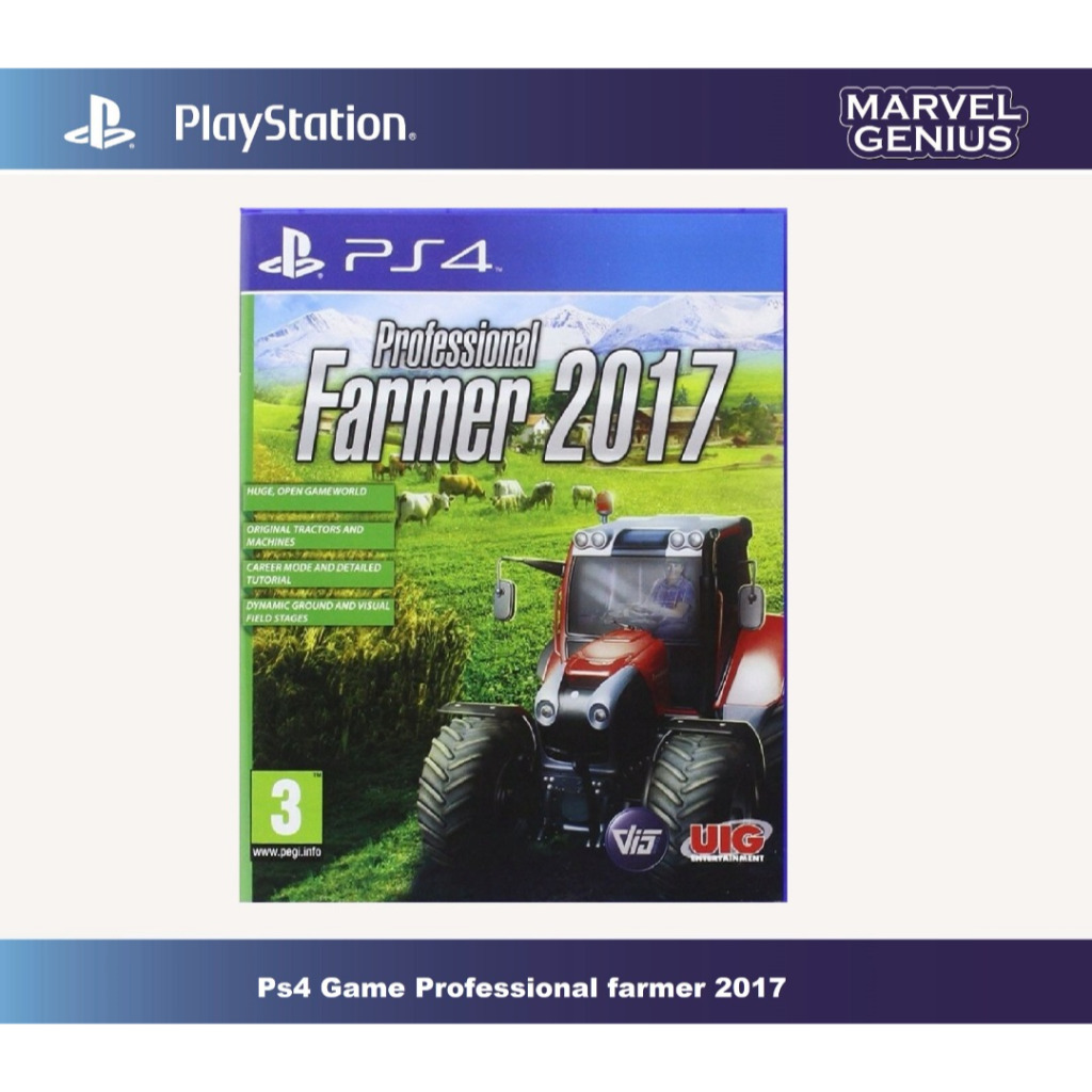 PS4 GAME PROFESSIONAL FARMER 2017 / REAL FARM (ENGLISH) | Shopee Malaysia