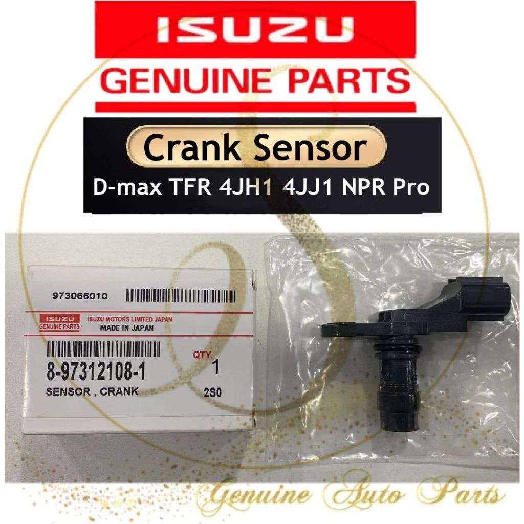 (100% ORIGINAL) ISUZU CRANK SENSOR 8-97312108-1 ISUZU D-Max DMAX TFR ...