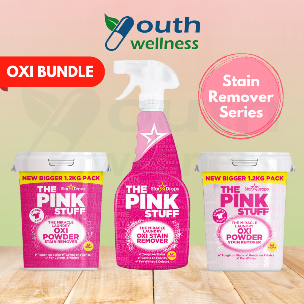 [OXI Bundle] The Pink Stuff OXI Stain Remover for Laundry | Shopee Malaysia