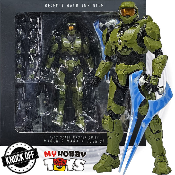 KO Halo Infinite Action Figures - Master Chief Mjolnir MK VI [ GEN 3 ...